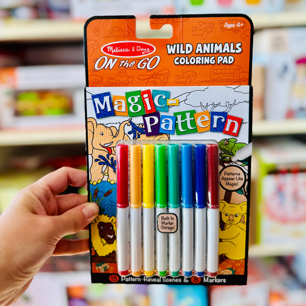 Melissa & Doug - Wild Animals Magic Pattern – The Coffee Apple