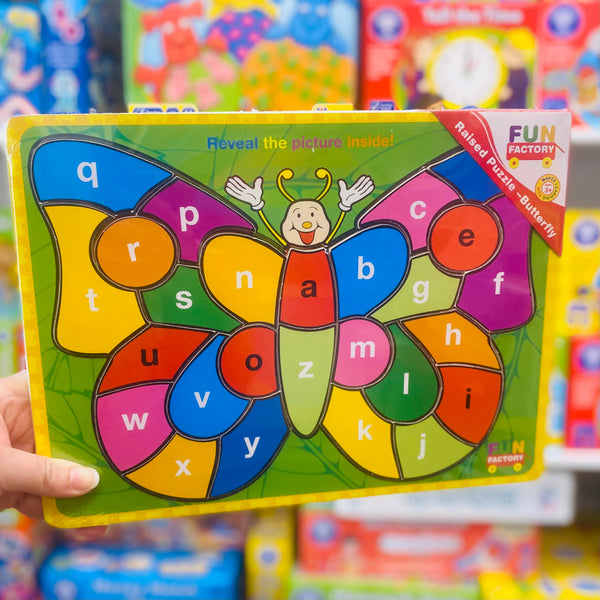 Butterfly - Alphabet Puzzle - Fun Factory – The Coffee Apple