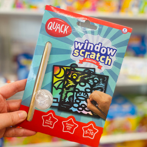 Quack - Window Monster Scratch - Mini Craft – The Coffee Apple