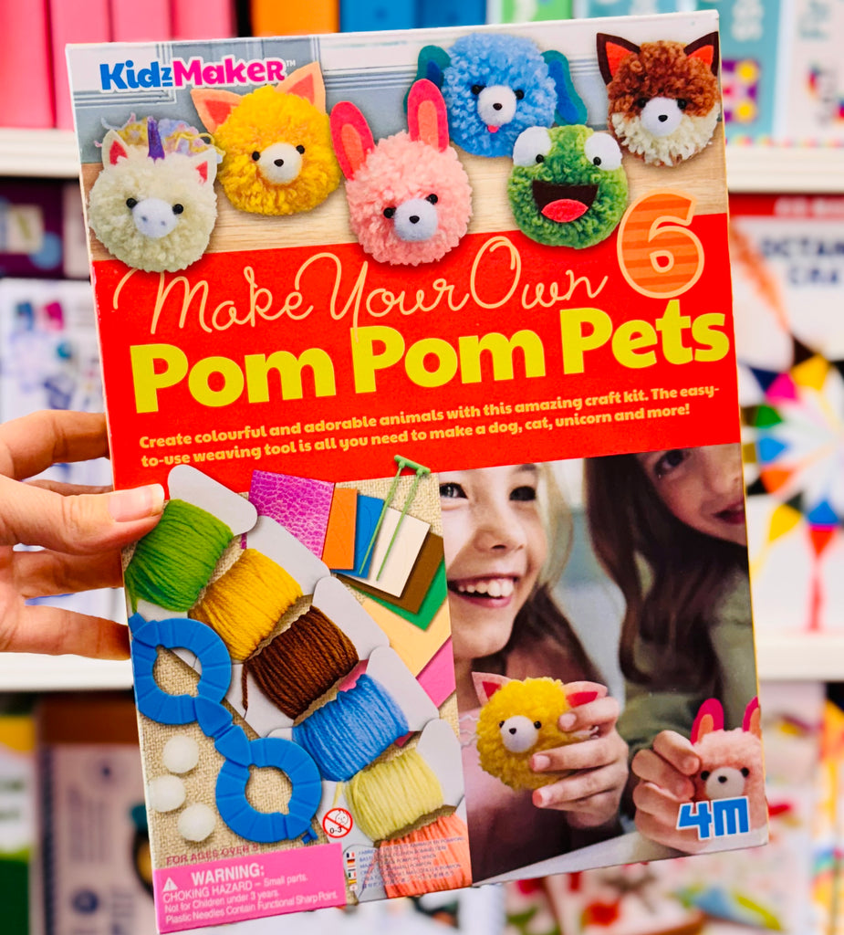 Make Your Own Pom Pom Pets – The Coffee Apple