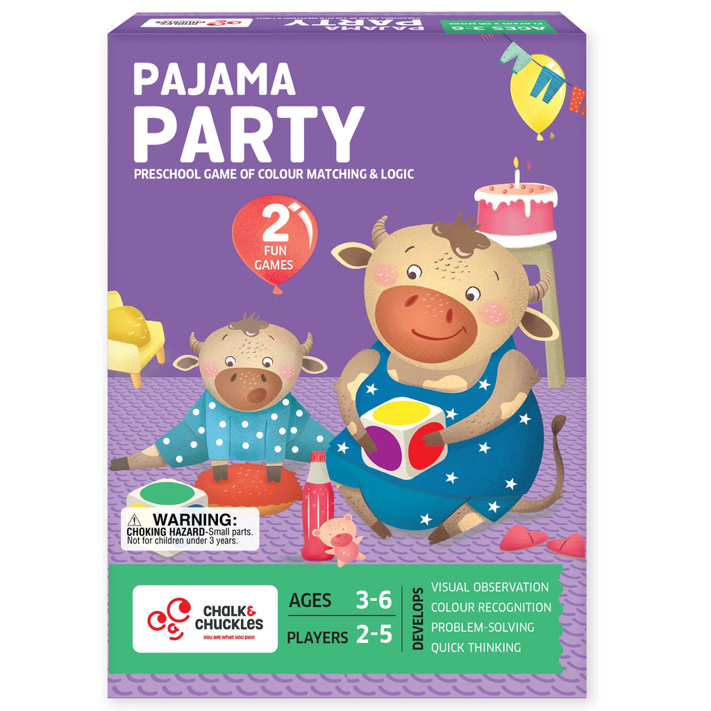 Pajama Party - A Colourful & Logical Game – The Coffee Apple