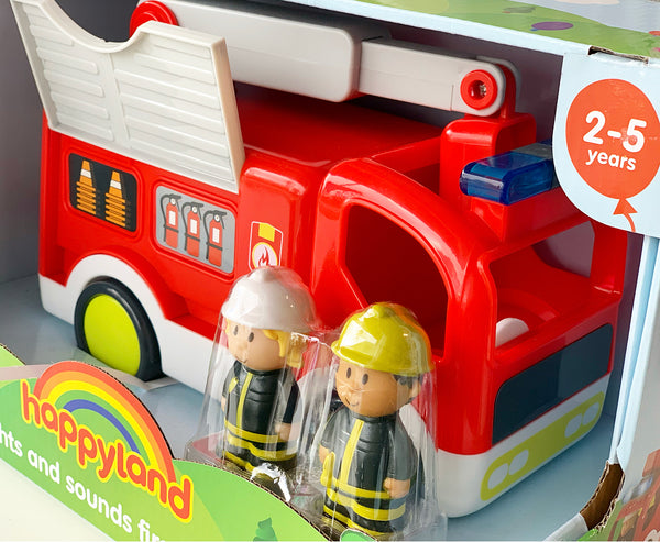 ELC - Happyland Lights & Sounds Fire Engine – The Coffee Apple